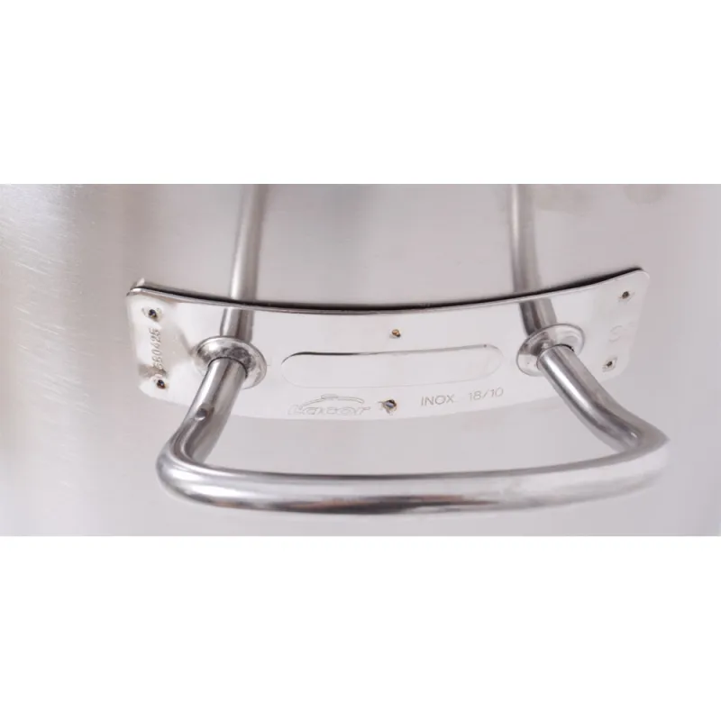 Marmite acier inoxydable grande capacité diam. 32 à 50 cm
